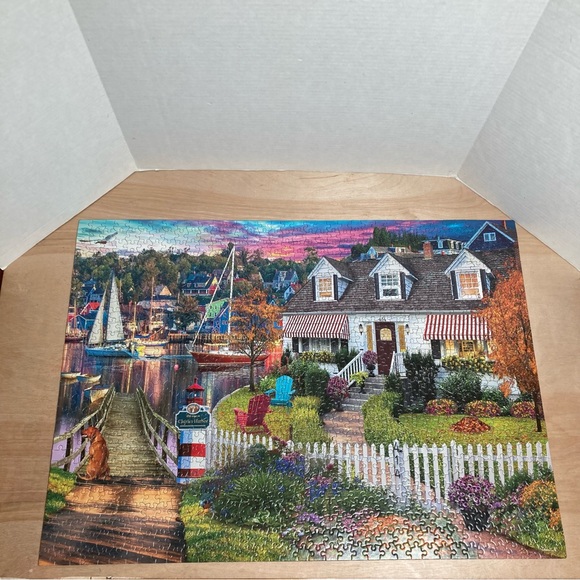 ceaco | Games | David Maclean 00 Piece Jigsaw Puzzle Charles Harbor ...